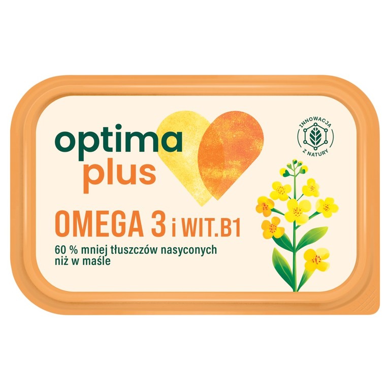 Optima Omega 3 Margaryna o zawartości trzech czwartych tłuszczu 400 g ... Optima Omega 3 Margaryna o zawartości trzech czwartych tłuszczu 400 g ...